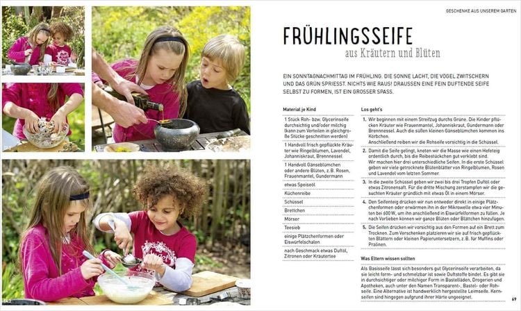 "45 Gartenprojekte für Kinder ab 3 Jahren. Natur entdecken im eigenen ...