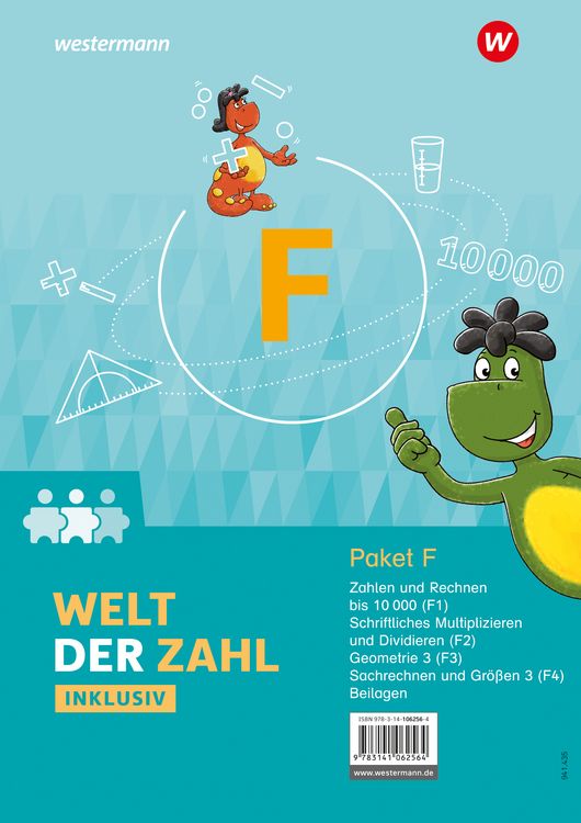 Welt der Zahl Inklusiv. Inklusionspaket F Hefte F1 bis F4 online bestellen