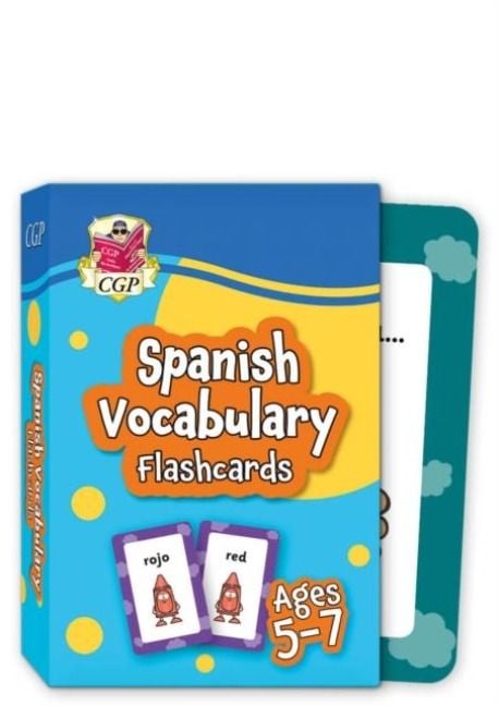 Spanish Vocabulary Flashcards for Ages 5-7 (with Free Online Audio ...