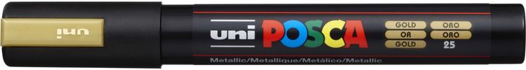Uni-ball Marker POSCA PC-5M Metallic 8er Set - POSCA - 3296280021737 | Thalia