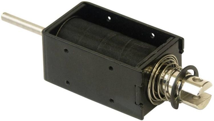 RED MAGNETICS ITS-LS-5852-D-24VDC Hubmagnet drückend 5 N/mm 85 N/mm 24 ...