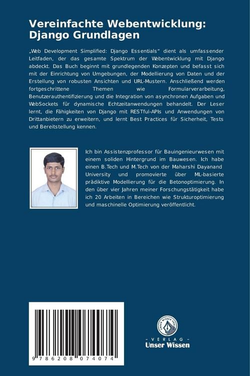 "Vereinfachte Webentwicklung: Django Grundlagen" online kaufen