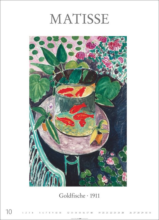 "Poster Art Kalender 2026 - Monet, Van Gogh, Matisse, Kandinsky" kaufen