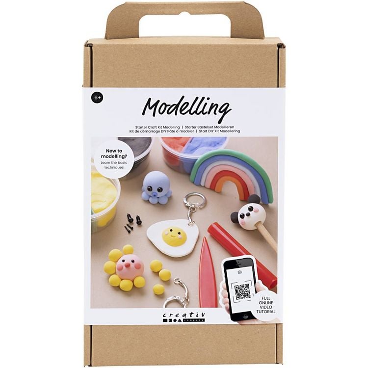 Creativ Company DIY Sets Modellieren Starter Kreativ Set Modellieren ...