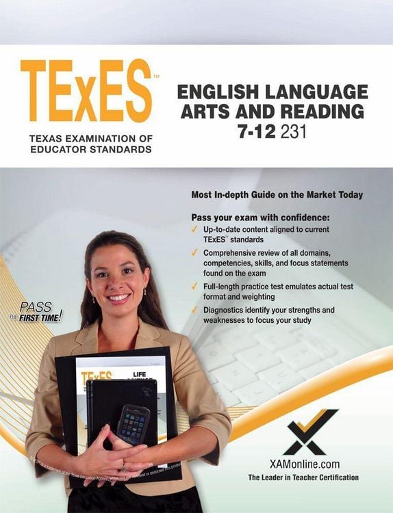 "TExES English Language Arts and Reading 7-12 231 Teacher Certification ...