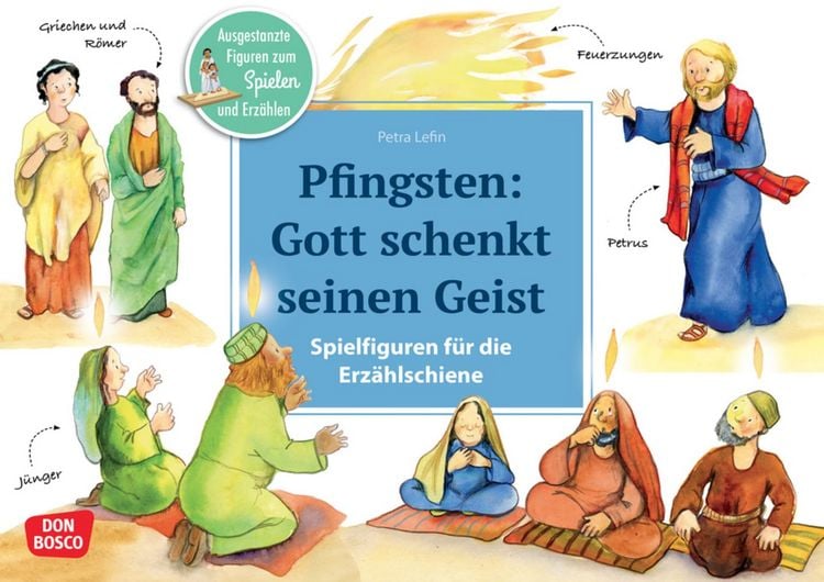 "Palmsonntag: Jesus zieht in Jerusalem ein. Erzählschienen-Figurenset ...