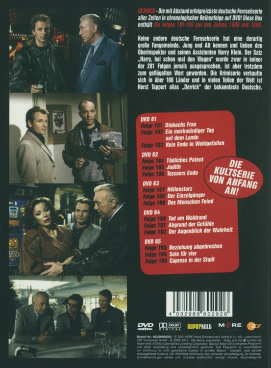 Derrick - Collector`s Box 13 - DVD | Thalia