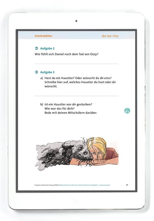 Krummer Hund – Juliane Pickel – Materialien für inklusive Lektürearbeit ...