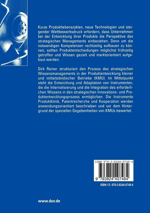 "Strategisches Wissensmanagement in der Produktentwicklung" online kaufen