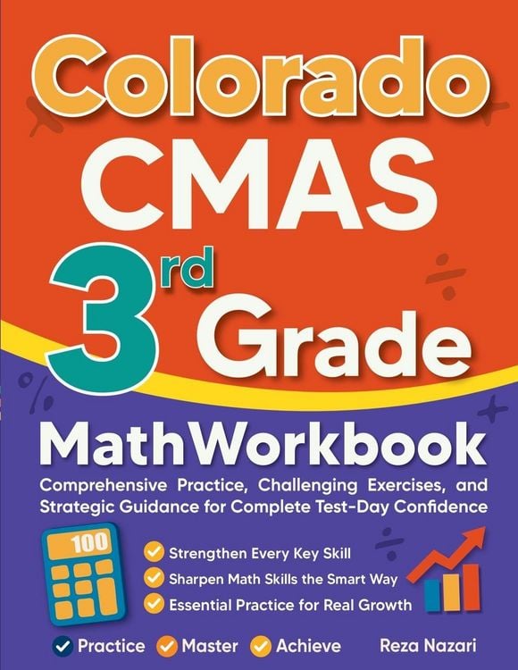 "Colorado CMAS 3rd Grade Math Workbook" auf Englisch kaufen