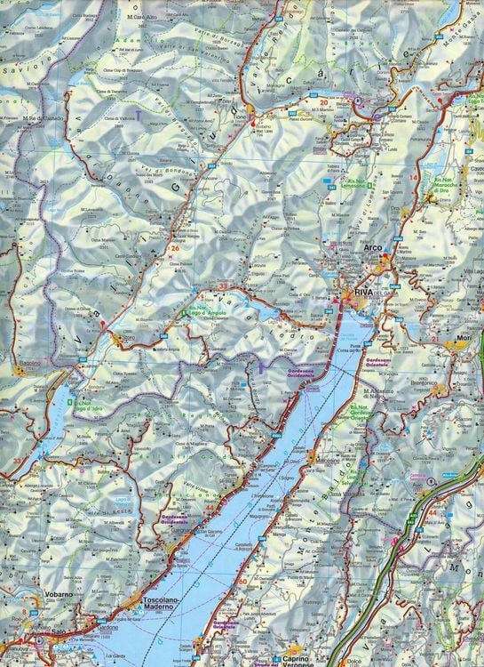 Gardasee Maps Ab An Den Gardasee – TOP – NORD FORMAT