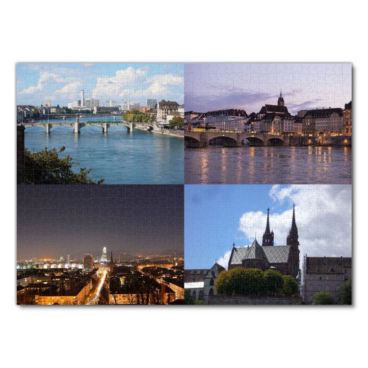Lais Puzzle Collage Basel 1000 Teile kaufen