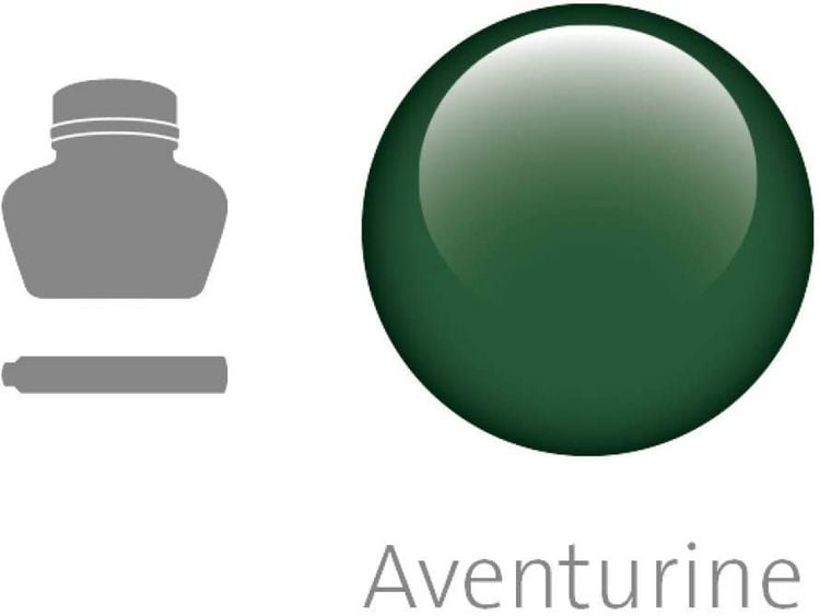 Pelikan Edelstein® Ink Collection Aventurine, Grün, 6 Großraumpatronen ...