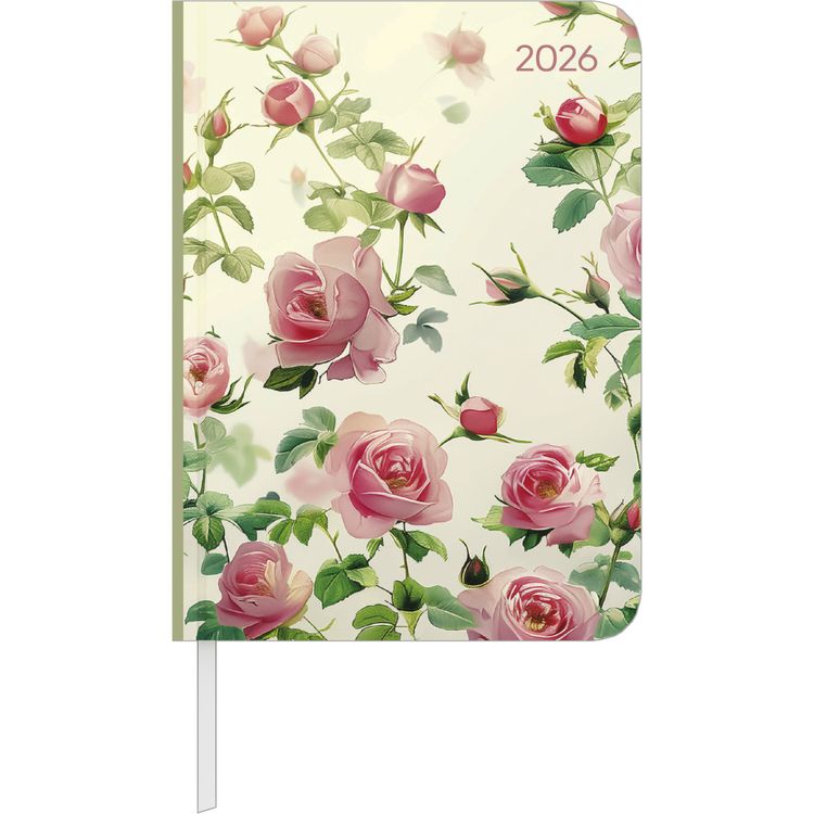"Daily Journal Roses 2026 - Taschen-Kalender A6 - Rose" kaufen