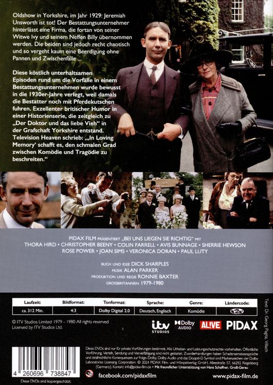 Bei uns liegen sie richtig (In Loving Memory) / 13 Folgen der ...