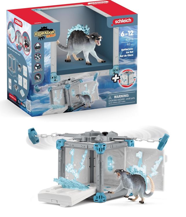 Schleich 42673 - Eldrador Creatures, BattleCave Arena: Lava vs ...