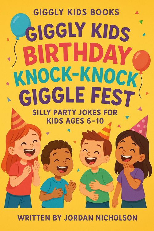 "Giggly Kids Birthday Knock-Knock Giggle Fest: Silly Party Jokes for ...