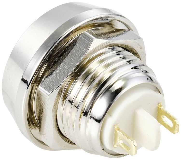 TRU COMPONENTS TC-10090992 GQ12B-10/J/N Drucktaster 48 V/DC 2 A 1 x Aus ...