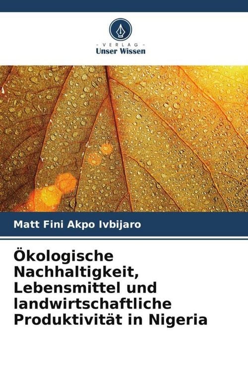 "Ökologische Nachhaltigkeit, Lebensmittel und landwirtschaftliche ...