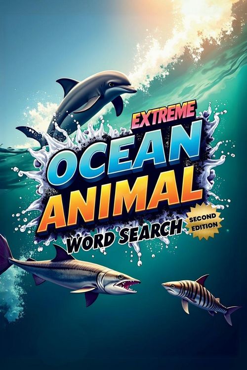 "Extreme Ocean Animal Word Search (Second Edition)" auf Englisch kaufen