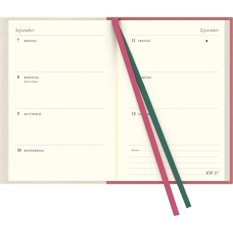 DUMONT - Redoutés Rosen Taschenkalender 2026 – Terminplaner mit ...