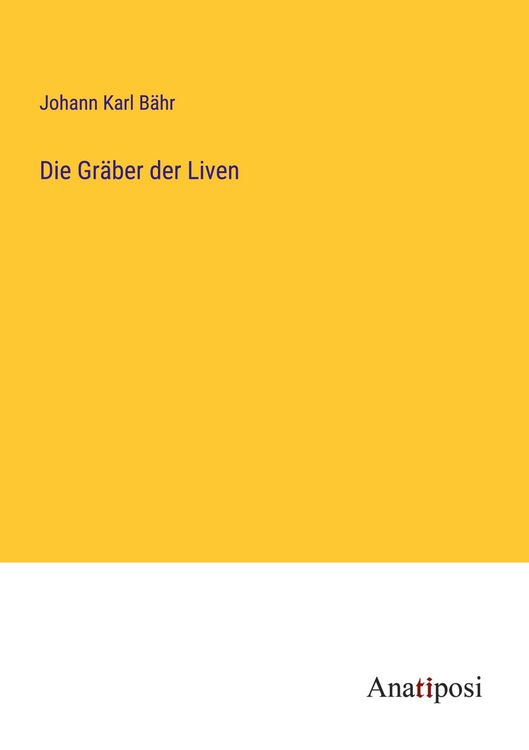 "Die Gräber der Liven" online kaufen
