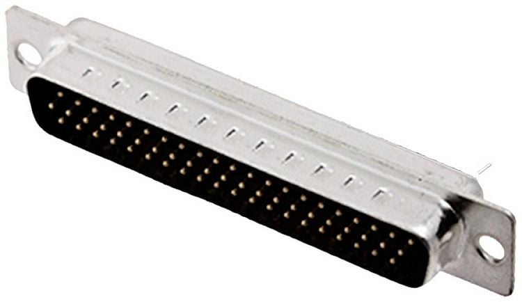 Encitech HDD-62-M-T-B-M 2103-0400-04 D-SUB Stiftleiste 180° Polzahl: 62 ...