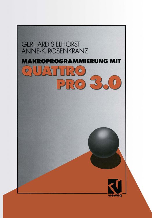 "Makroprogrammierung mit QUATTRO PRO 3.0" online kaufen