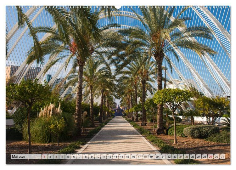 "Valencia - Stadt der Kunst (hochwertiger Premium Wandkalender 2025 DIN ...