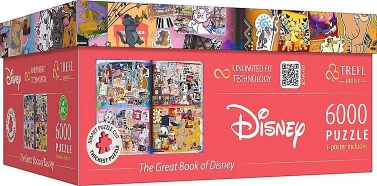 UFT Puzzle 6000 - The Great Book of Disney kaufen