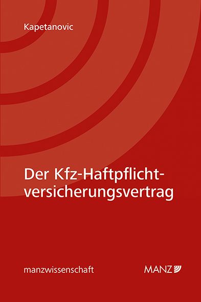 "Der KfZ-Haftpflichtversicherungsvertrag" online kaufen