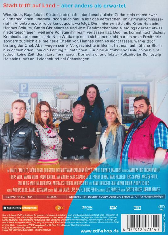 Kripo Holstein - Mord und Meer - Staffel 2 [4 DVDs] von Daniel Drechsel ...
