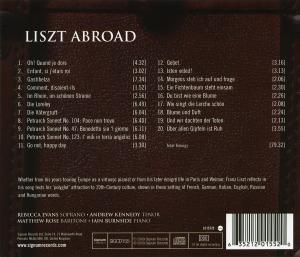 Evans/Kennedy/Rose/Burnside: Liszt Abroad-Lieder von EVANS auf CD ...