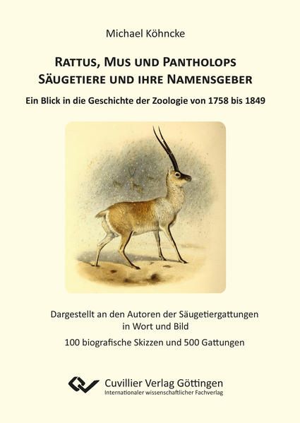 "Rattus, Mus und Pantholops. Säugetiere und ihre Namensgeber" online kaufen