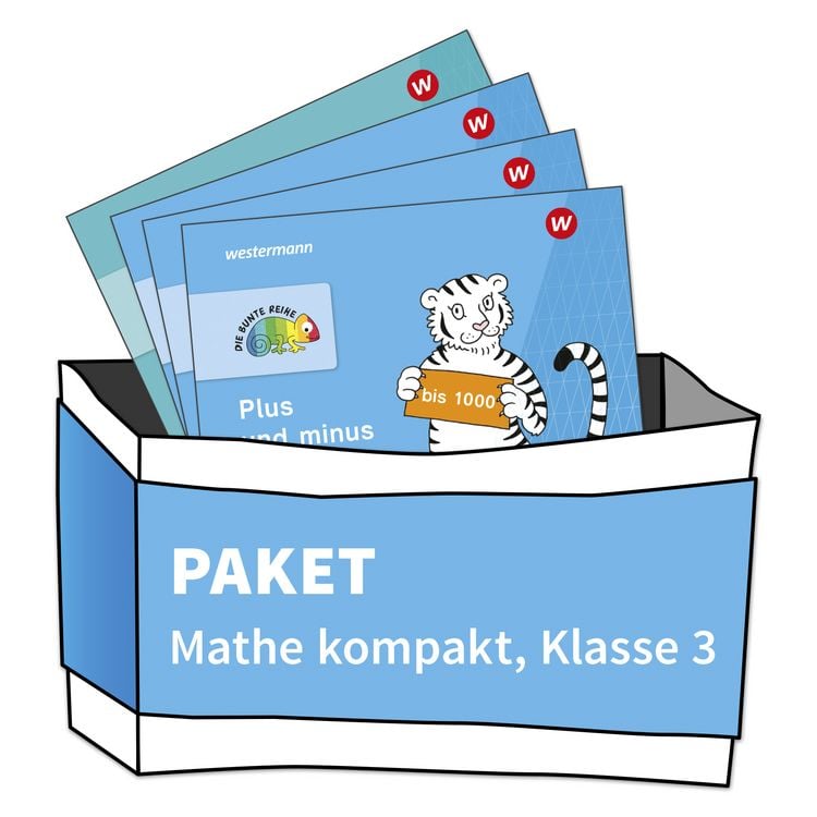 DIE BUNTE REIHE - Mathematik. Paket Mathe kompakt Klasse 3 - 3. Klasse ...