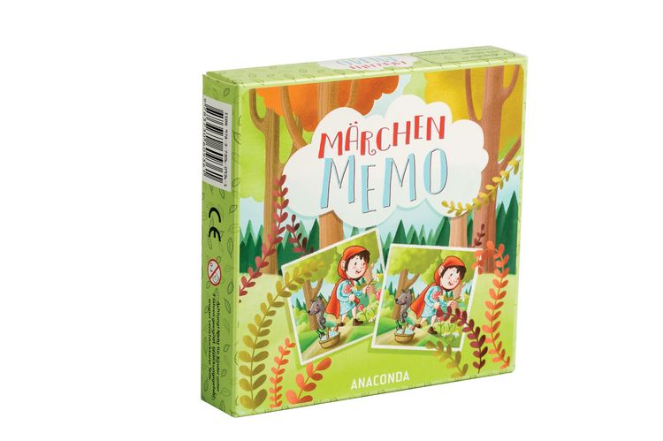 Anaconda 00936 - Das Märchen-Memo, Memo Spiel kaufen - Spielwaren | Thalia