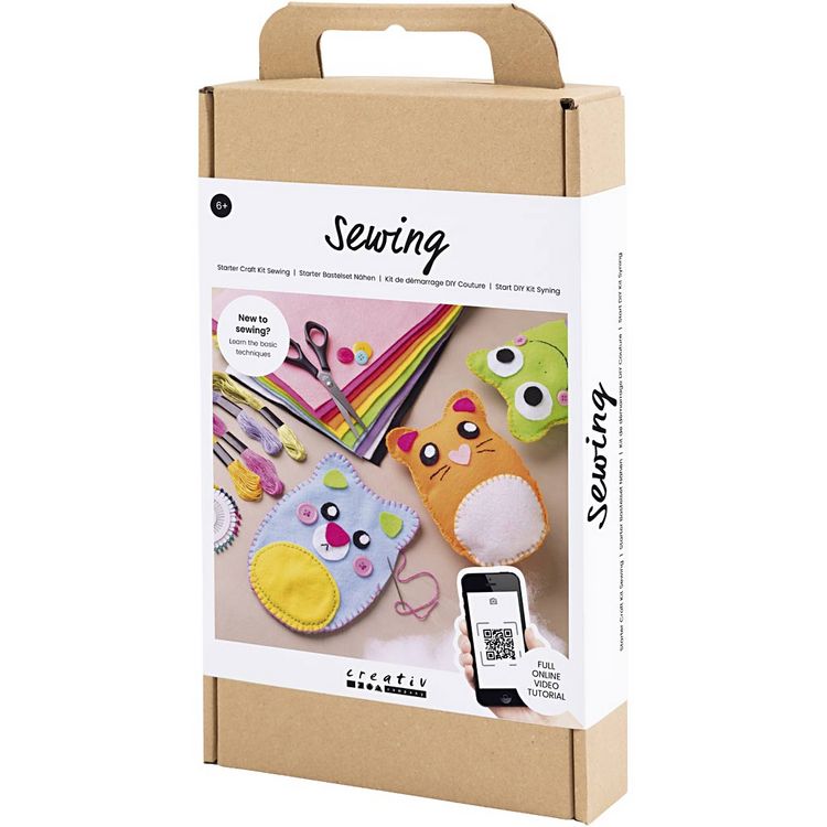 Creativ Company DIY Sets Filz & Fleece Starter Kreativ Set Nähen ...