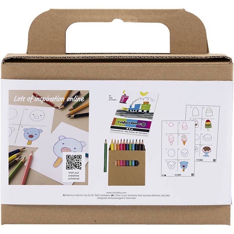 Creativ Company DIY Sets Zeichnen Mini Kreativ Set Zeichnen, Süße ...