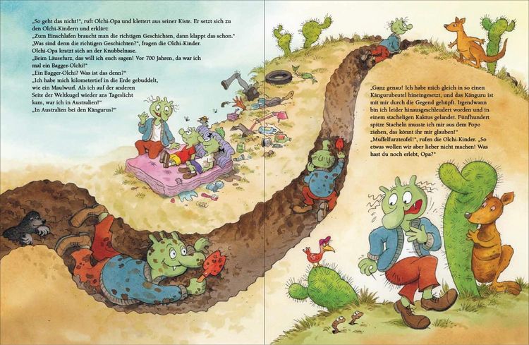 "Die Olchis. Olchi-Opas krötigste Abenteuer" gebraucht kaufen