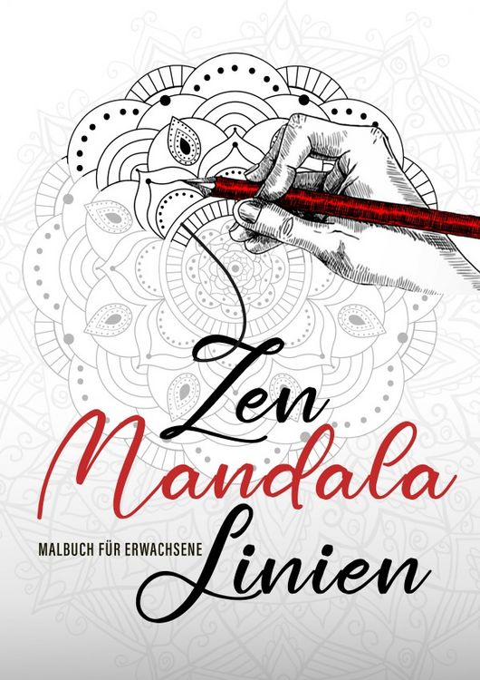 "Zen Mandala Linien Malbuch für Erwachsene" online kaufen