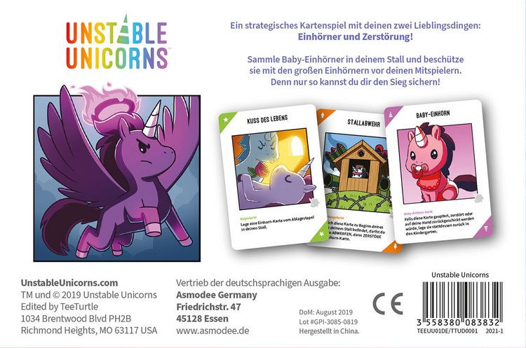 Unstablegames - Unstable Unicorns kaufen - Spielwaren | Thalia