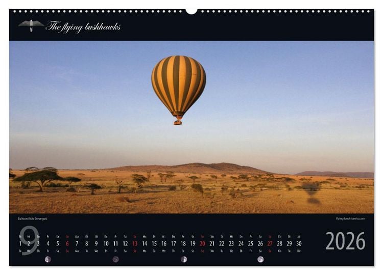 "Tansania Blickwinkel 2026 (Wandkalender 2026 DIN A2 quer), CALVENDO ...