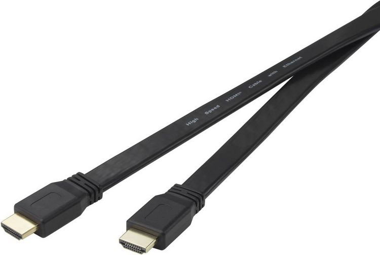 SpeaKa Professional HDMI Anschlusskabel HDMI-A Stecker, HDMI-A Stecker ...