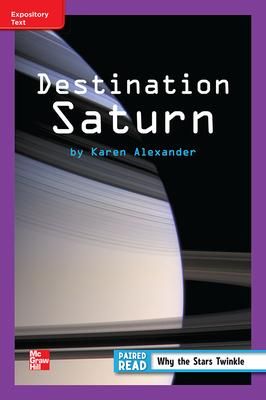 Reading Wonders Leveled Reader Destination Saturn: Ell Unit 3 Week 3 ...