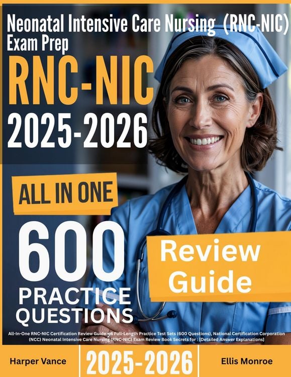 "Neonatal Intensive Care Nursing (RNC-NIC) Exam Prep: All-In-One Guide ...