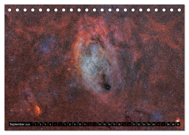 "Deepsky XVIII (Tischkalender 2026 DIN A5 quer), CALVENDO Monatskalender" kaufen