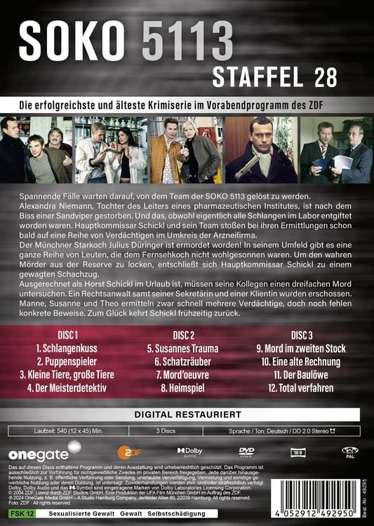 Soko 5113 - Staffel 28 [3 DVDs] als DVD kaufen