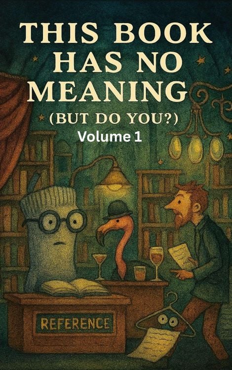 "This Book Has No Meaning (But Do You?) Volume 1 (Satirical Poetry, #16 ...