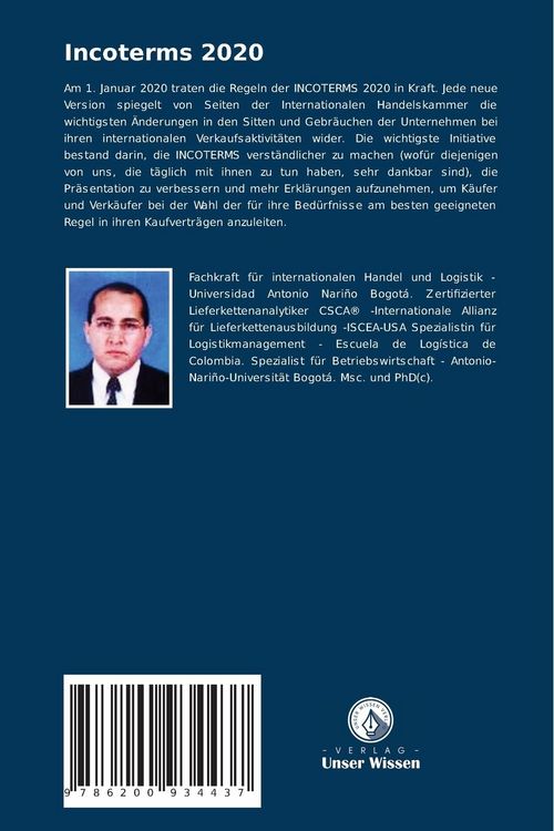 "Incoterms 2020" von Germán Castro Bernal bei bücher.de bestellen
