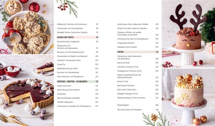 Das Weihnachtsbackbuch von Emma Friedrichs - Gebundene Ausgabe | Thalia